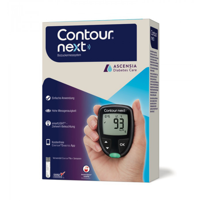 Contour Next NEU Set Blutzuckermessgerät mg/dl