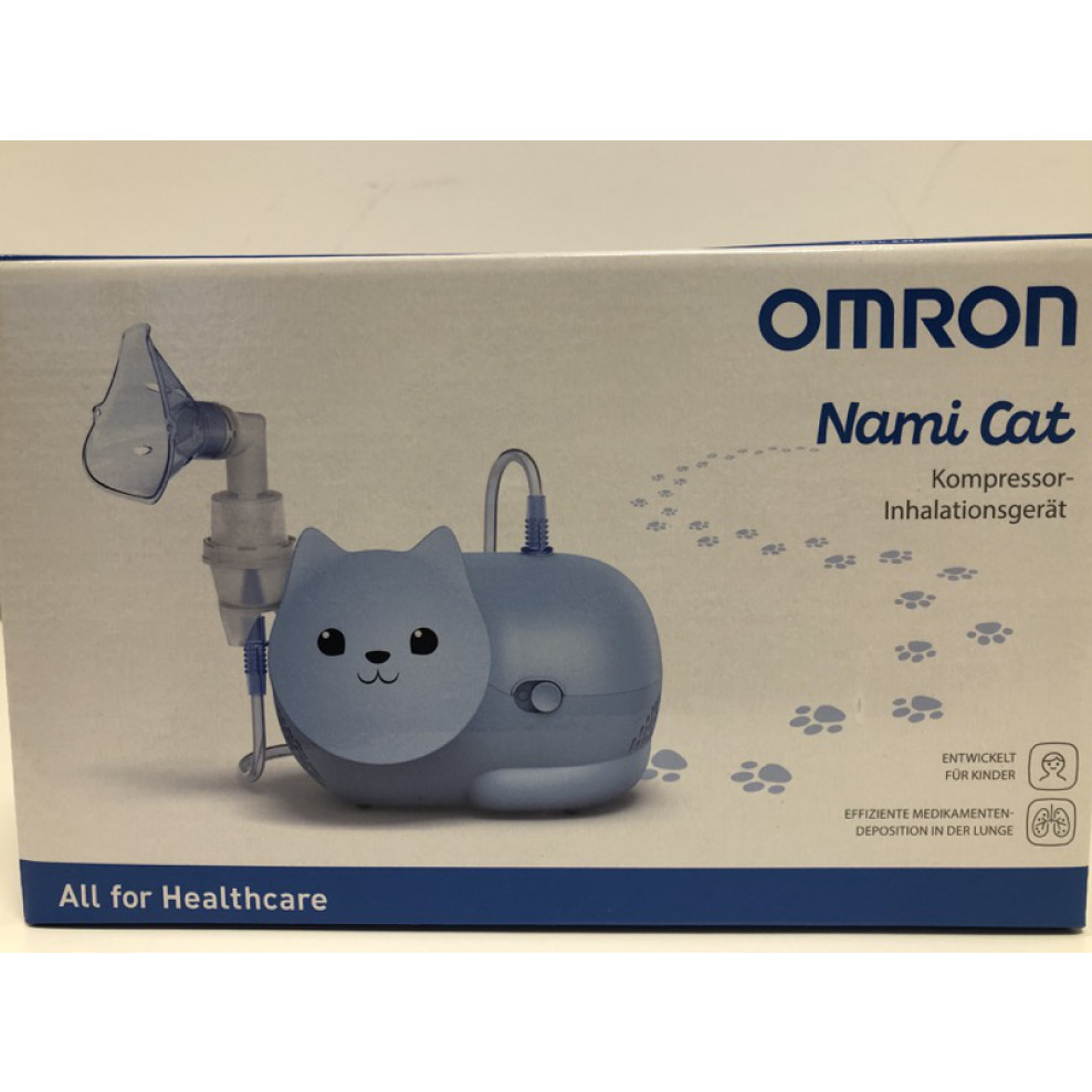 Omron Nami Cat Kompressor-Inhalationsgerät, 1 Stück