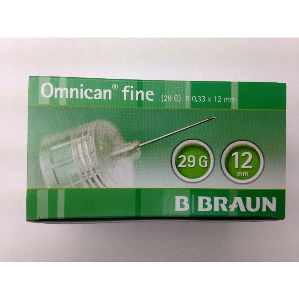 Omnican fine 0,33 x 12 mm 29G - Pen Nadeln, 100 Stück - B. Braun ...